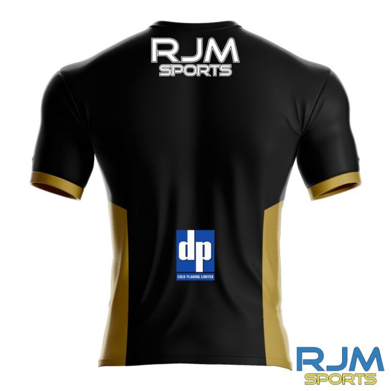 Annan Athletic FC 2025/26 Uhlsport Home Shirt Gold/Black – RJM Sports